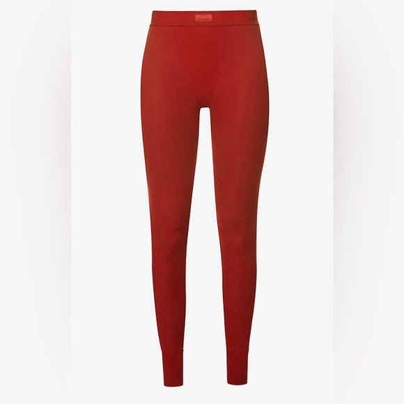 SKIMS | Pants & Jumpsuits | Skims Brick Cotton Rib Legging Sold Out ...